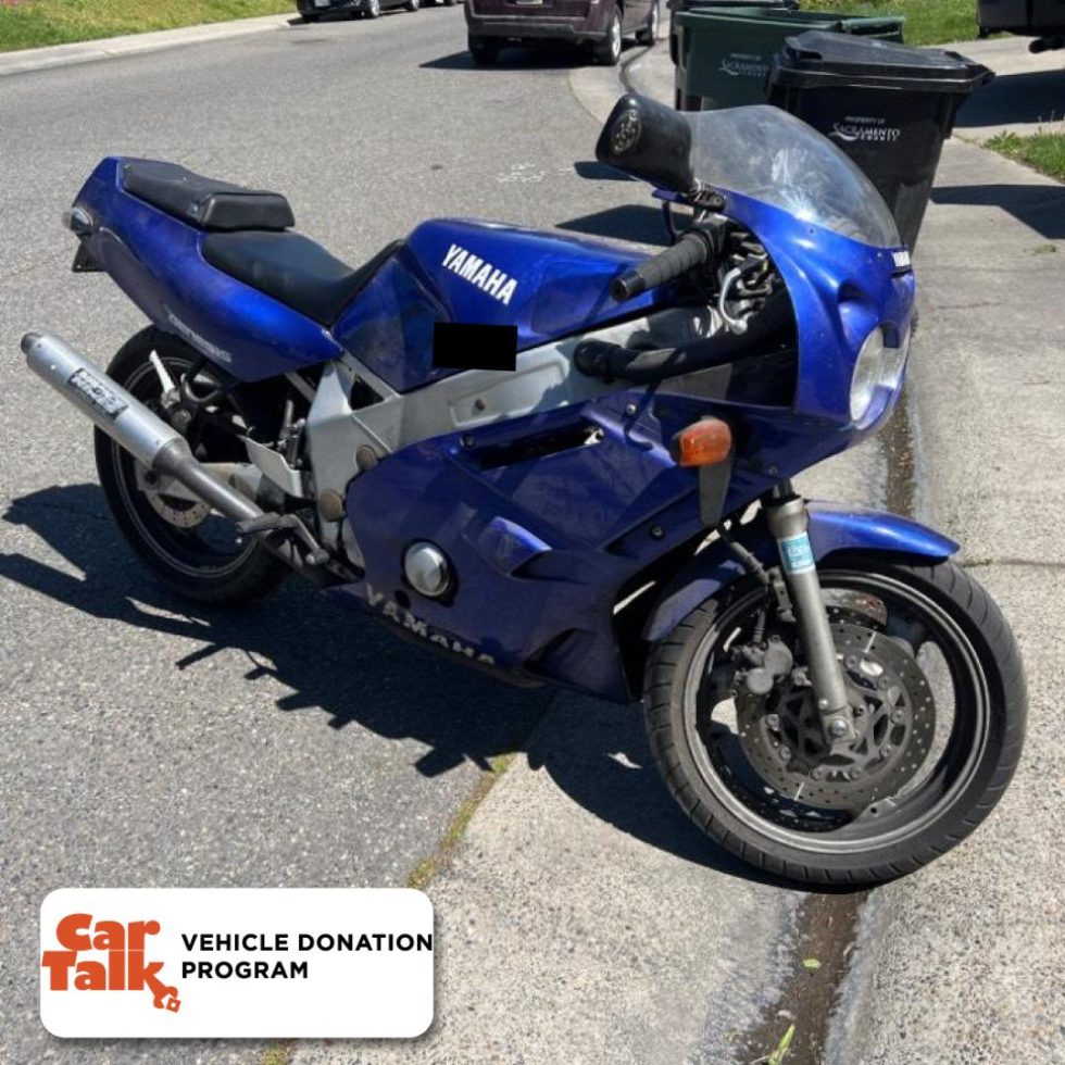 1997 Yamaha FZR 600 Motorcycle Donated to Car Talk - Car Donation Wizard