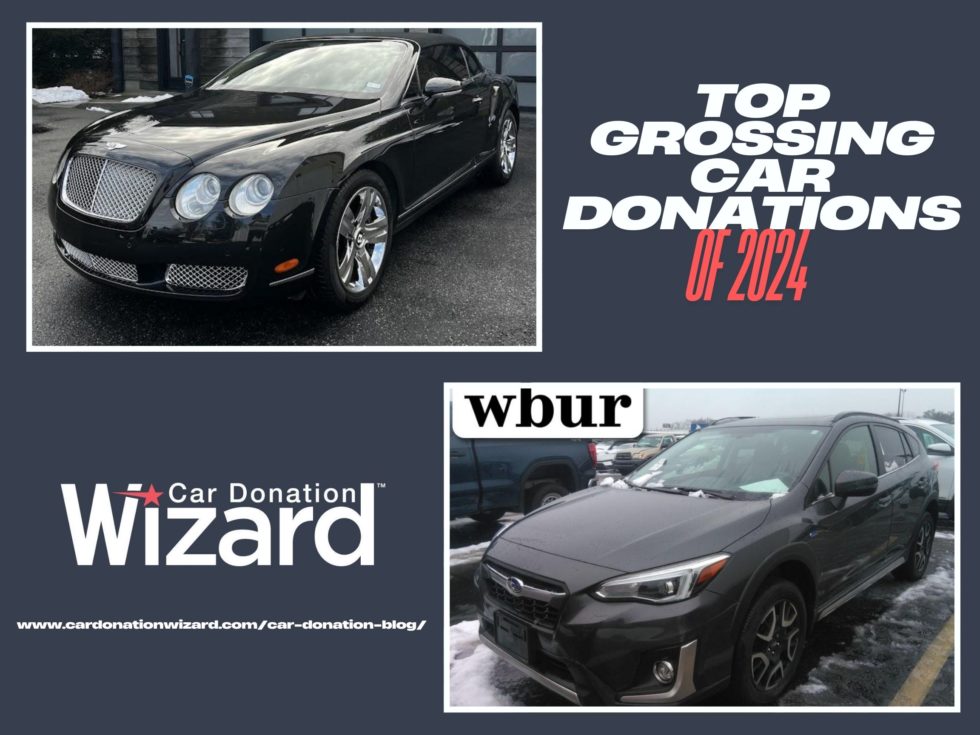 Top 5 Grossing Car Donations of 2024 - Car Donation Wizard