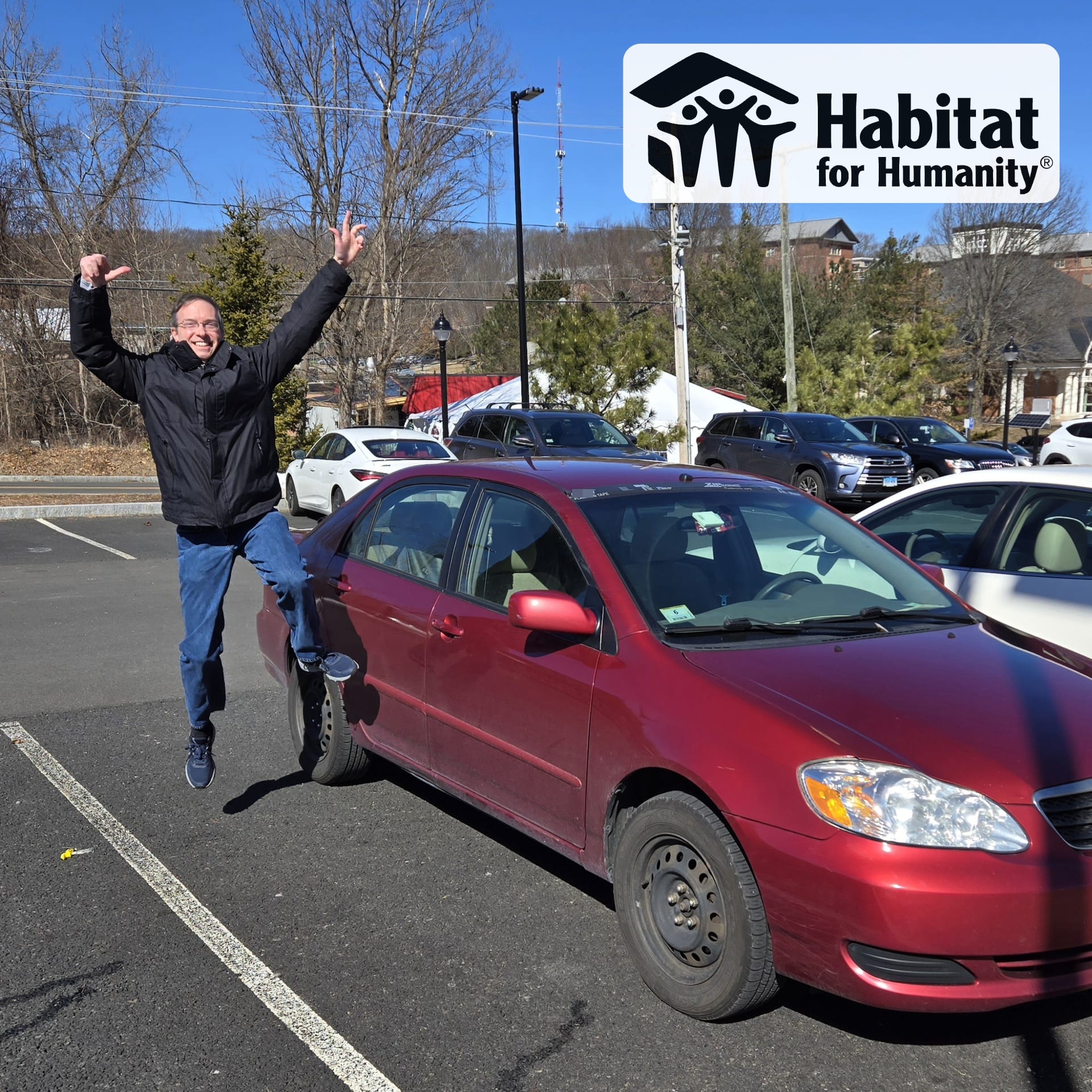 Jonathan's 2007 Toyota Corolla Donated to Habitat for Humanity